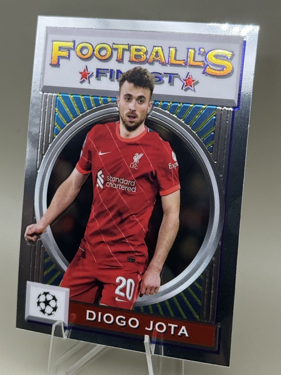 Diogo Jota | Topps Footballs Finest - Liverpool FC! (Gebraucht) in ...