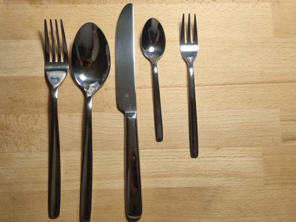 Besteck set WMF Palma 30-teilig, Cromagan Edelstahl, poliert (Neu und ...