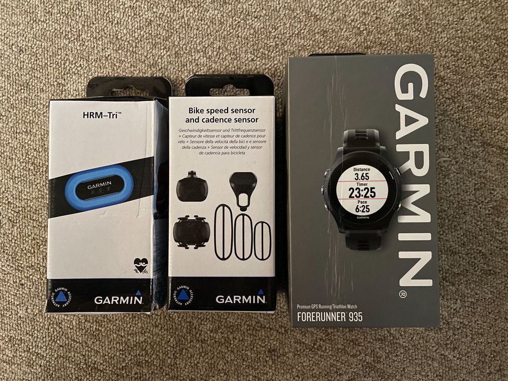 Garmin Forerunner 935 mit Sensoren | Acheter sur Ricardo