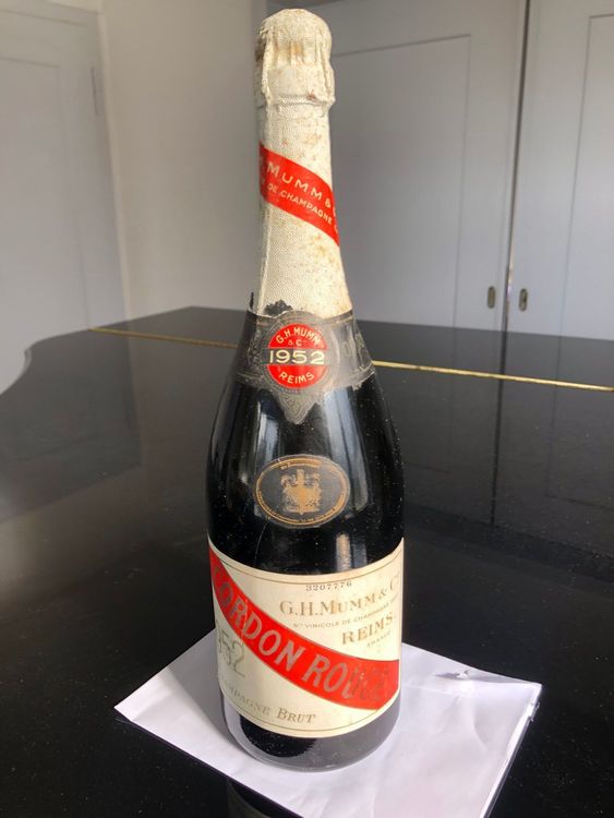 Champagner Mumm Cordon Rouge 1952 3l (Gebraucht) in Aarau für CHF 91 ...