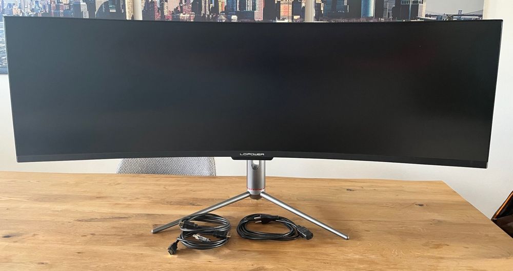 Monitor 49 Zoll Curved LC-Power LC-M49-DQHD-120-C-Q | Kaufen auf Ricardo