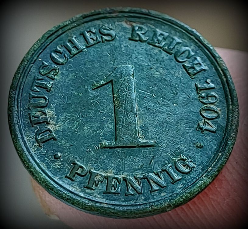 DEUTSCHLAND 1 PFENNIG 1904 F | Kaufen auf Ricardo