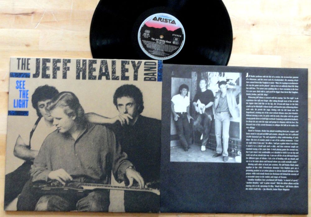 LP JEFF HEALEY BAND see the light 1988 BLUES ROCK KLASSIKER | Kaufen auf Ricardo