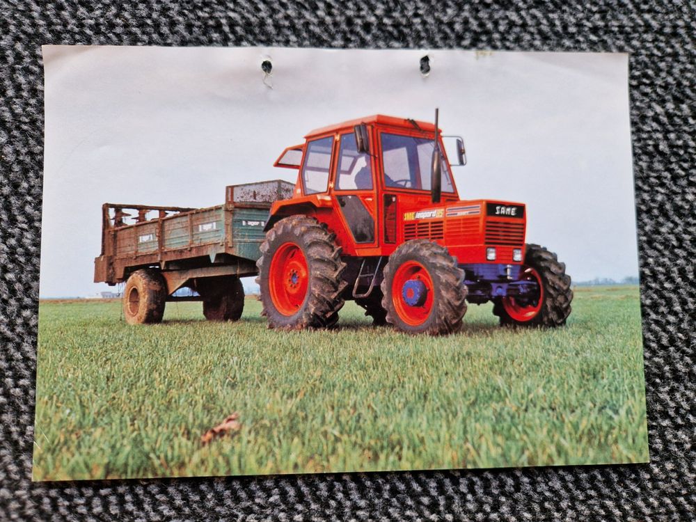 Original Prospekt SAME Traktor Leopard 85 (Gebraucht) in Dürnten für ...