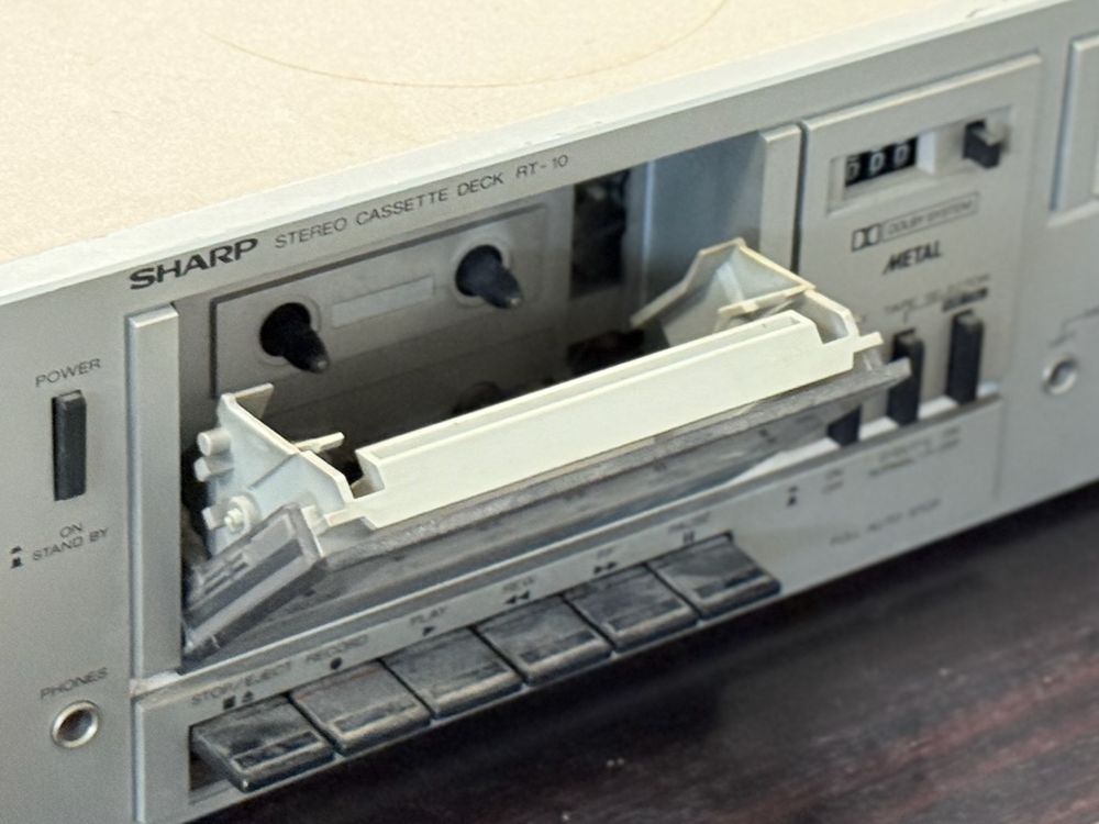 Sharp RT-10 Stereo Cassette Deck Defekt für Bastler (Defekt) in ...