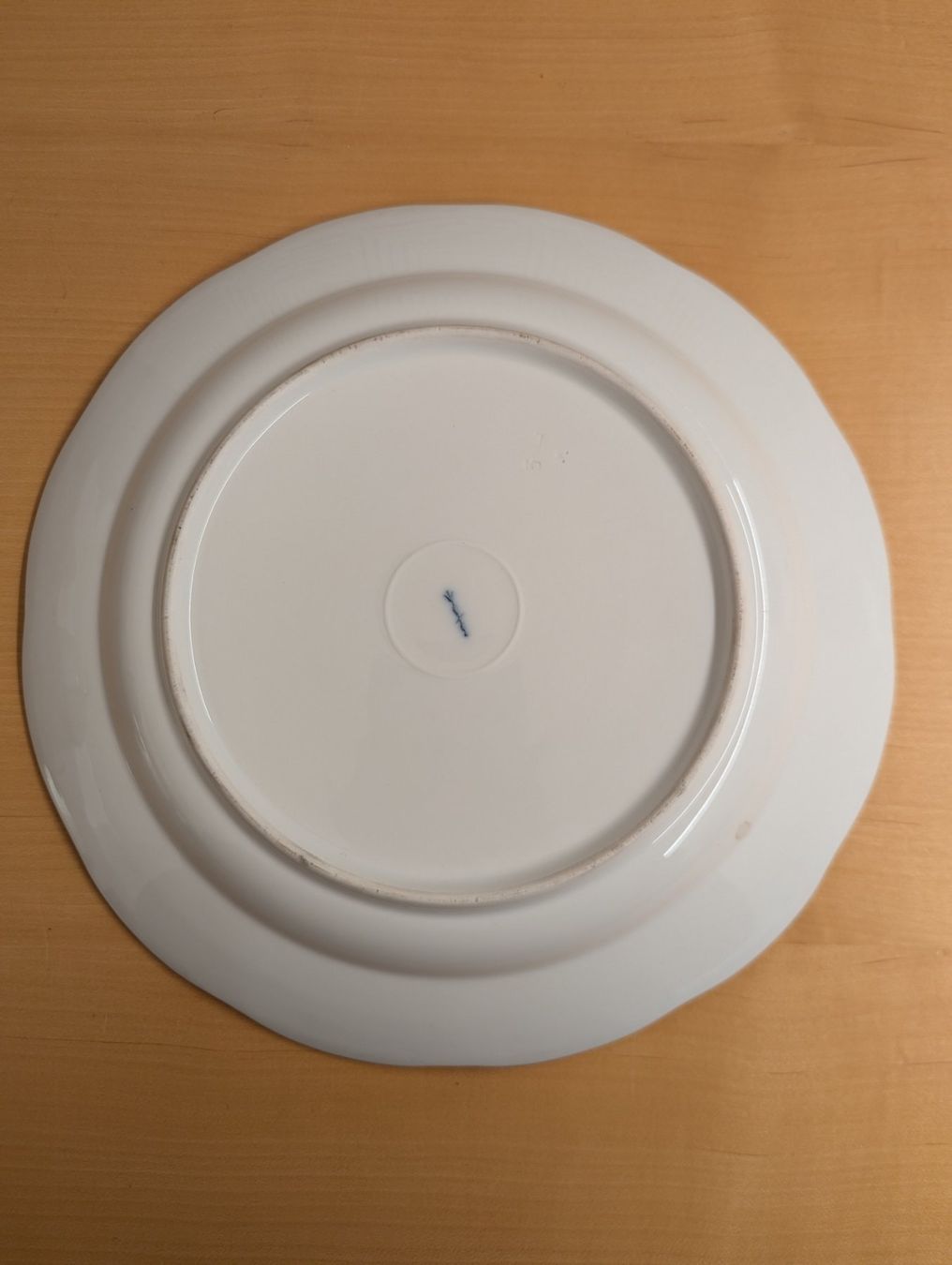 Prunkteller Obst & Pilze Relief-Rand Goldstaffage (Gebraucht) in ...