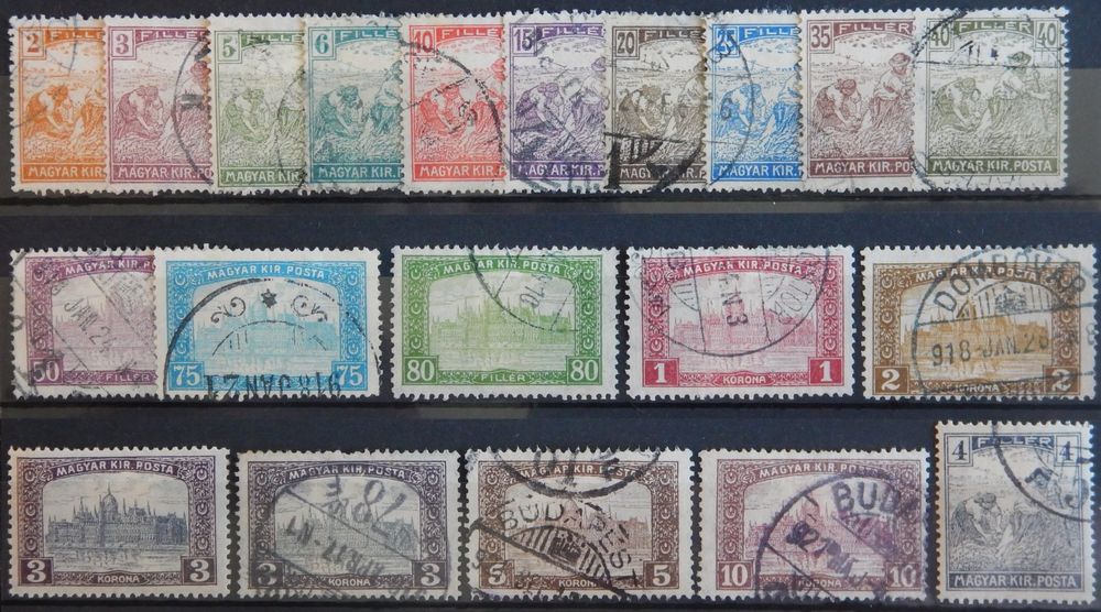 Ungarn ex. Kat. 190-212 gest. 1919/20 | Kaufen auf Ricardo