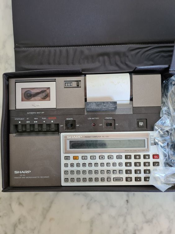 Sharp CE-125 Pocket Computer (Gebraucht) in Hausen AG für CHF 70 – nur ...