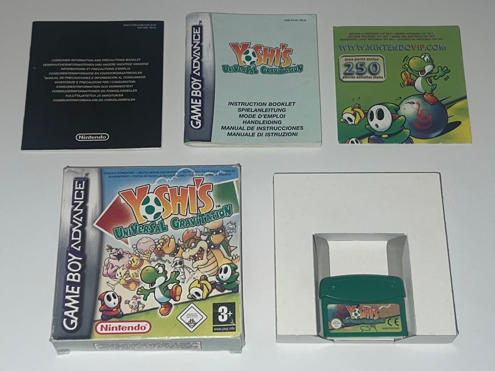 Game Boy Advance (GBA) - Yoshi's Universal Gravitation (OVP) (Gebraucht ...