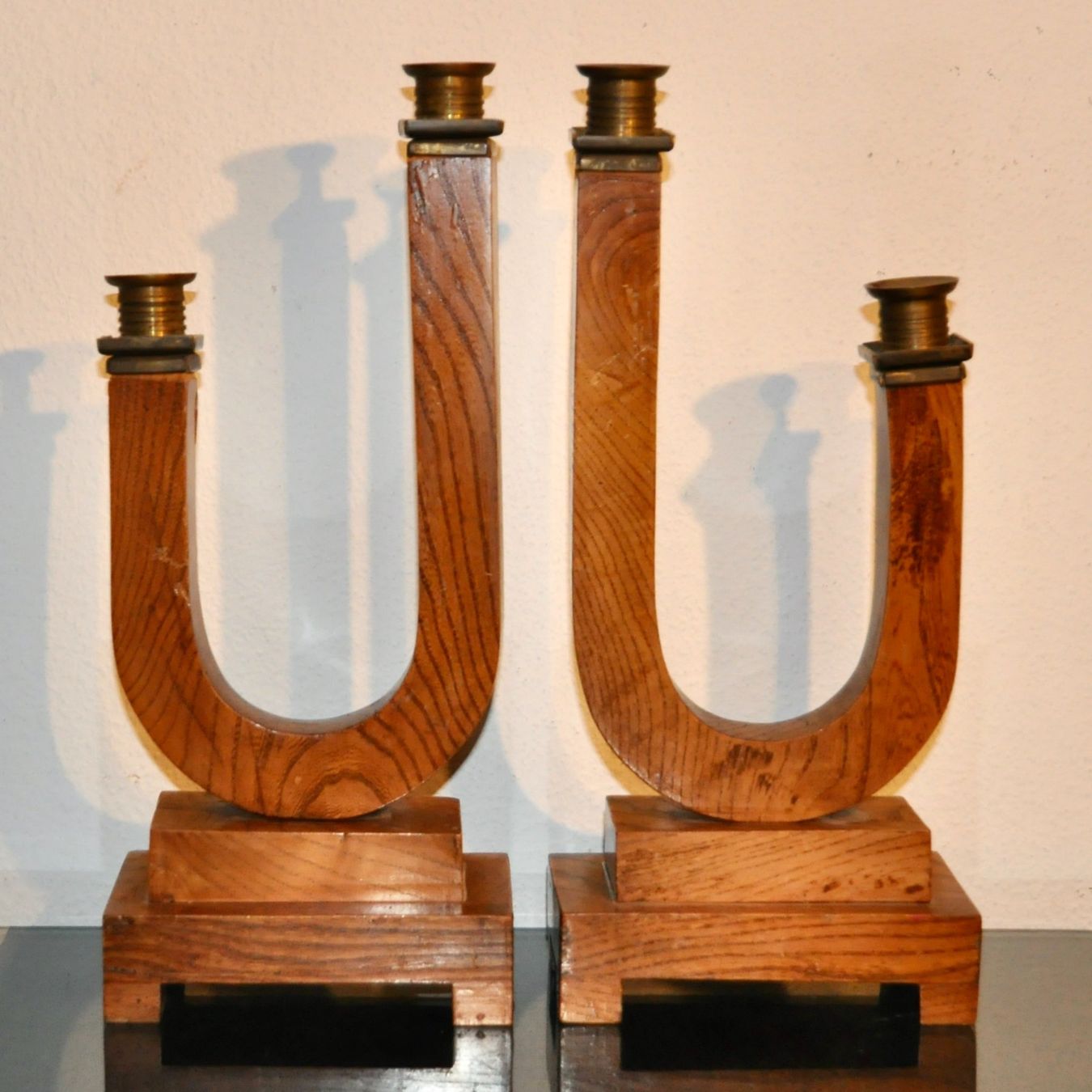 Paire de bougeoirs art déco / Design Vintage (D'occasion) à morges pour ...