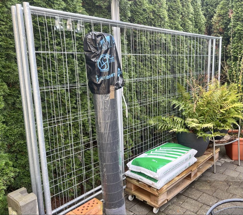 Absperrgitter, Bauzaun, Gartenzaun. (Gebraucht) in Sevelen für CHF 159 ...