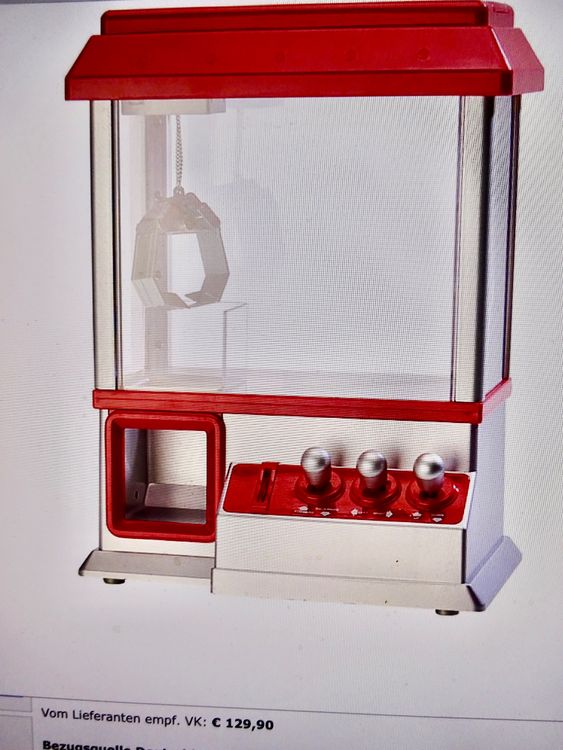 CANDY GRABBER SÜSSIGKEITEN AUTOMAT ! | Kaufen auf Ricardo