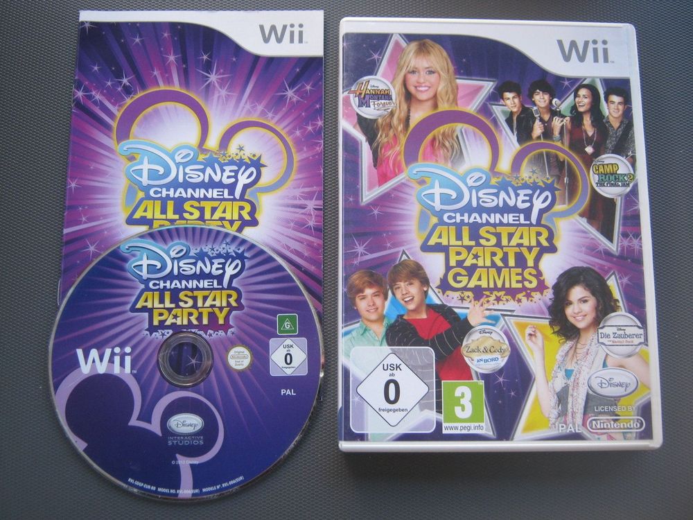 DISNEY CHANNEL ALL STAR PARTY GAMES WII (D'occasion) à St.Gallen pour ...