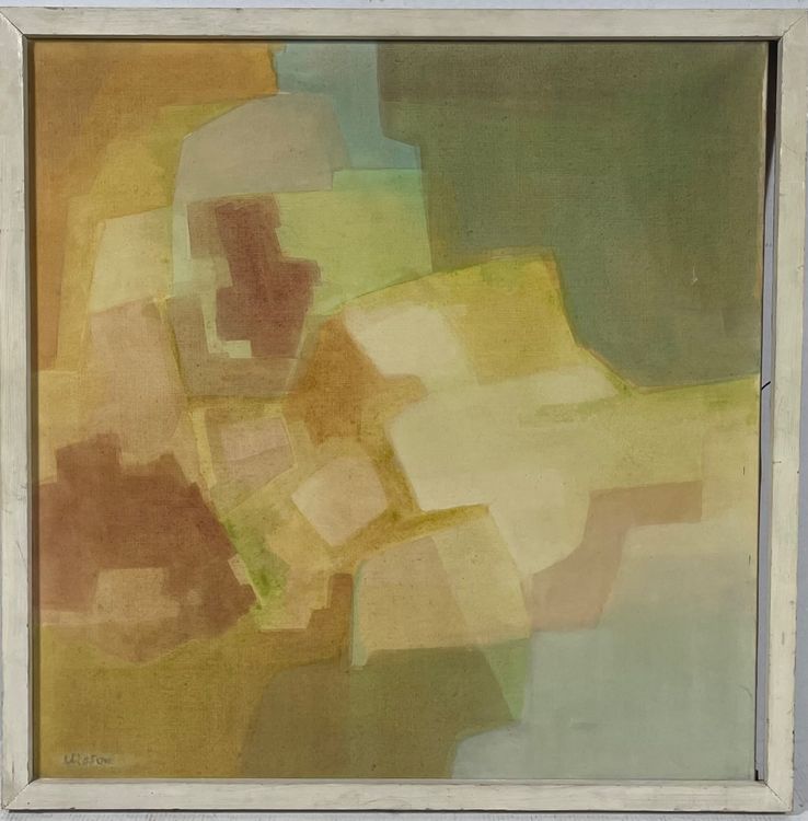 Moderne Anstrakte Gemälde unleserlich signiert | Kaufen auf Ricardo