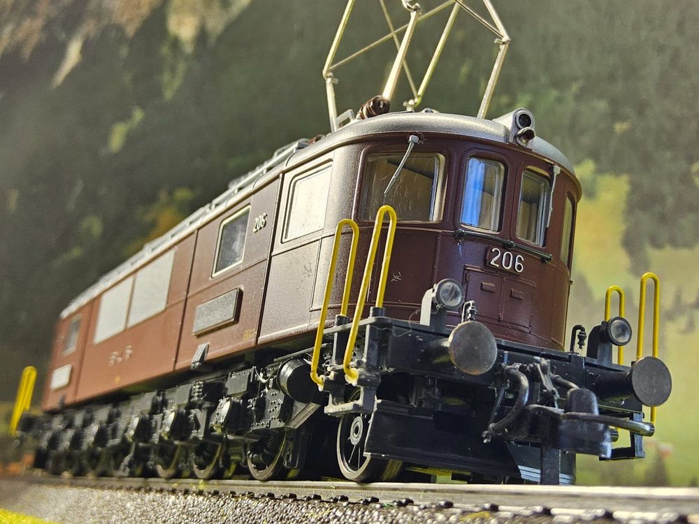 Roco 43952 __ BLS Lokomotive BR Ae 6/8 _ 206 _ OCP _ AC _ H0 (Gebraucht ...