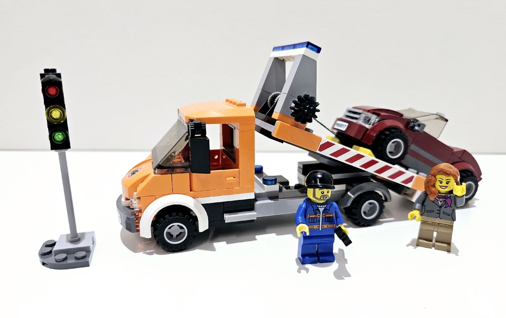 LEGO CITY 60017 ABSCHLEPPTRUCK MIT PANNENFAHRZEUG | Kaufen auf Ricardo