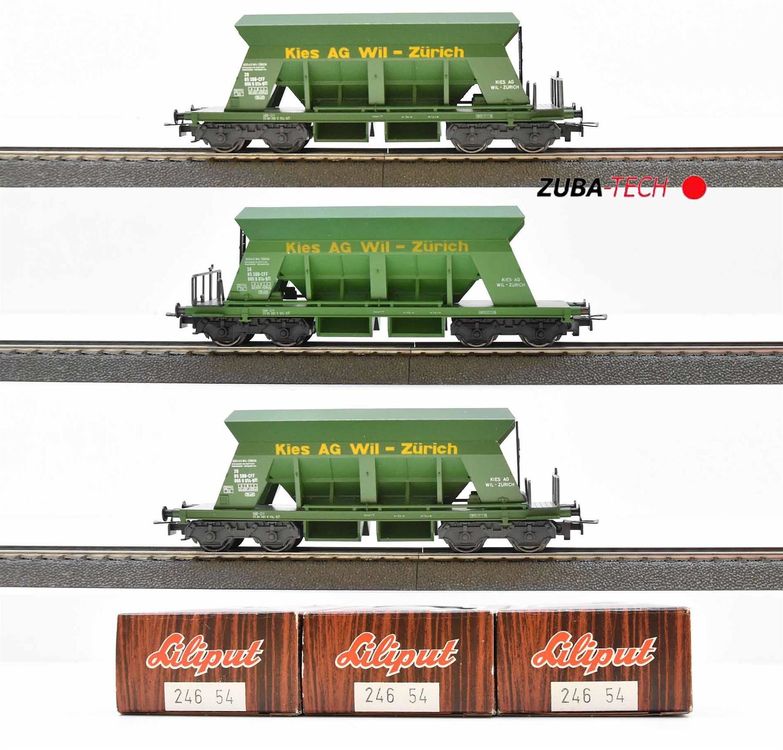 3x Liliput 24654 Kieswagen SBB H0 GS OVP | Kaufen auf Ricardo