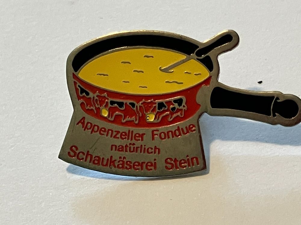 1 Pin Appenzeller Fondue Schaukäserei Stein (Gebraucht) in Basel für CHF 2 – mit Lieferung auf ...
