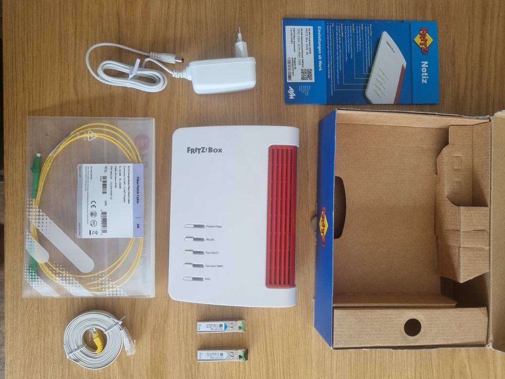 Fritzbox 5530 Fiber mit SFP AON & SFP GPON (Neu und originalverpackt ...