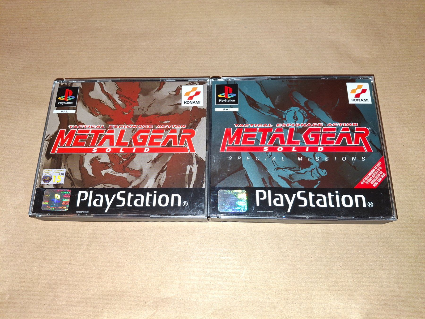 Metal Gear Solid Sammlung inkl. 1 + Special Missions PS1 (Gebraucht) in ...