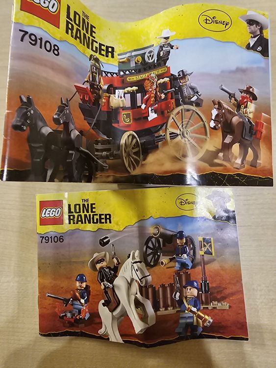 Lego Lone Ranger Anleitungen (Gebraucht) in Fraubrunnen für CHF 5 – mit ...