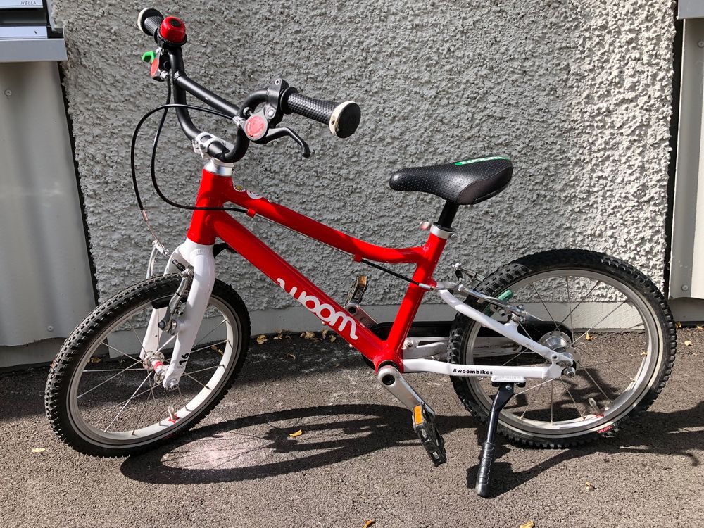 Woom 3 rot Kinderfahrrad | Kaufen auf Ricardo