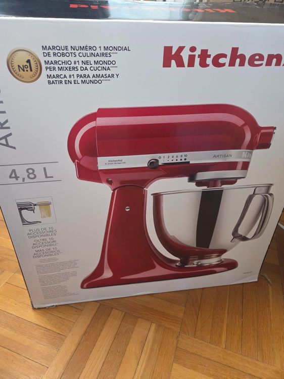KitchenAid Artisan 5KSM175PSEER Empire Rot (Neu und originalverpackt ...
