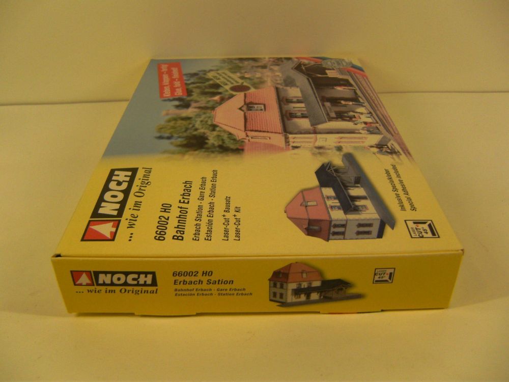 Noch H0 66002 Laser-Cut Bahnhof Erbach (Neu (gemäss Beschreibung)) in ...