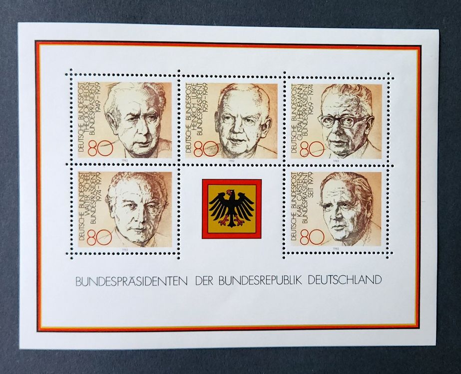 Deutschland-Mi Block 18 ** (1982) (Neu (gemäss Beschreibung)) in Hittnau für CHF 2 – mit ...