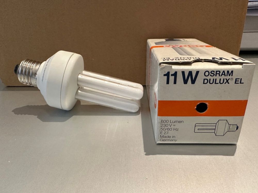 Osram Dulux EL, Elektronische Stromsparlampe, 11W, 11 Stück (Neu (gemäss Beschreibung)) in Watt ...