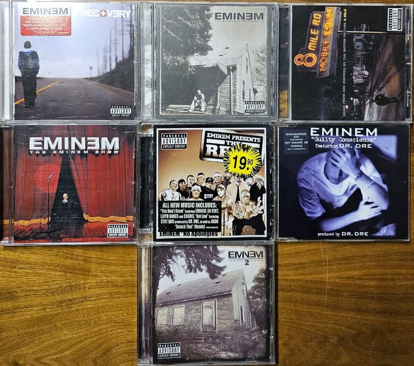 Eminem CD's (Gebraucht) in Unterkulm für CHF 42 – mit Lieferung auf ...