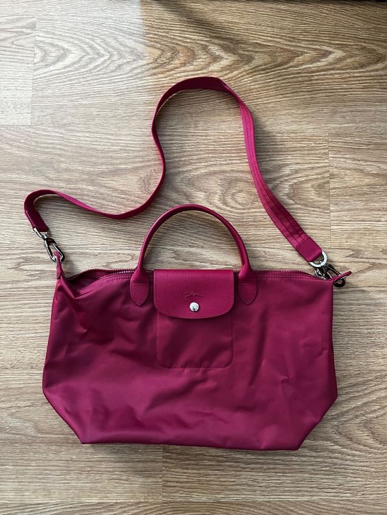 Longchamp Le Pliage M mit Schulterband | Kaufen auf Ricardo
