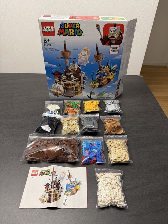 LEGO 71427 Super Mario Larry Mortons Luftgaleeren + QR-Code (Neu ...