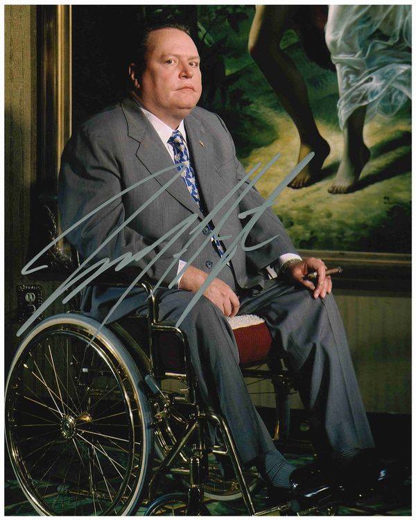 LARRY FLYNT - *HUSTLER* handsigniert (20 x 25 cm) mit COA | Kaufen auf ...
