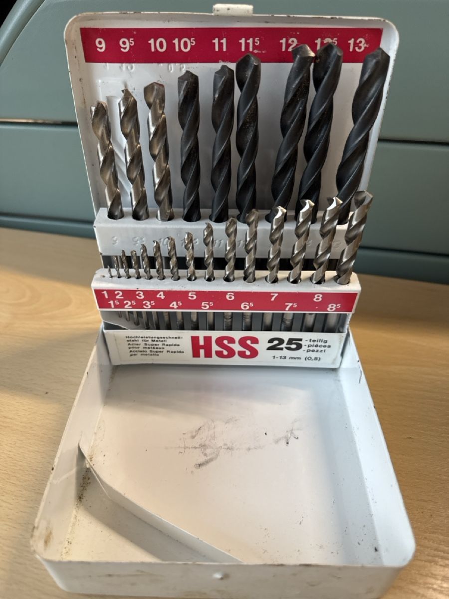 HSS Bohrer Set, 25-teilig (1-13mm) - Für jedes Projekt! (Neu und ...
