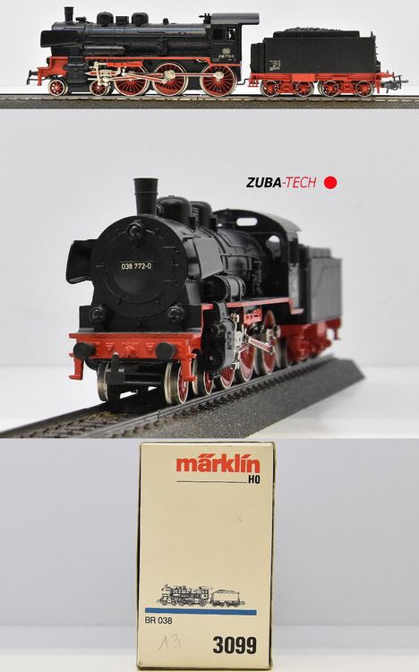 Märklin 3099 Dampflok BR 38 DB H0 WS Digital mit OVP (Gebraucht) in St. Gallen für CHF 71 – mit ...
