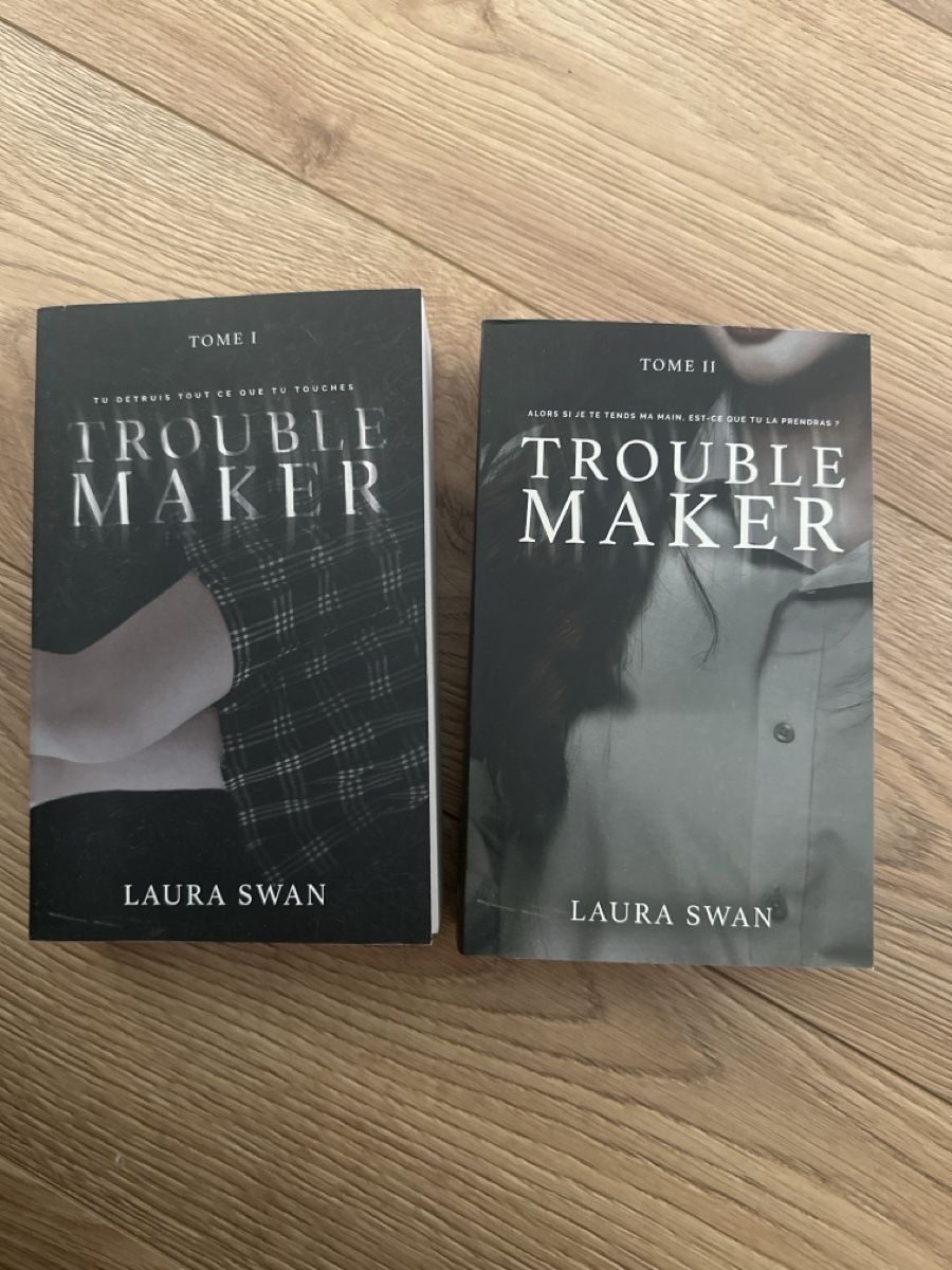 Trouble Maker, Laura Swan, Tome 1&2, livres en parfait état (D'occasion ...