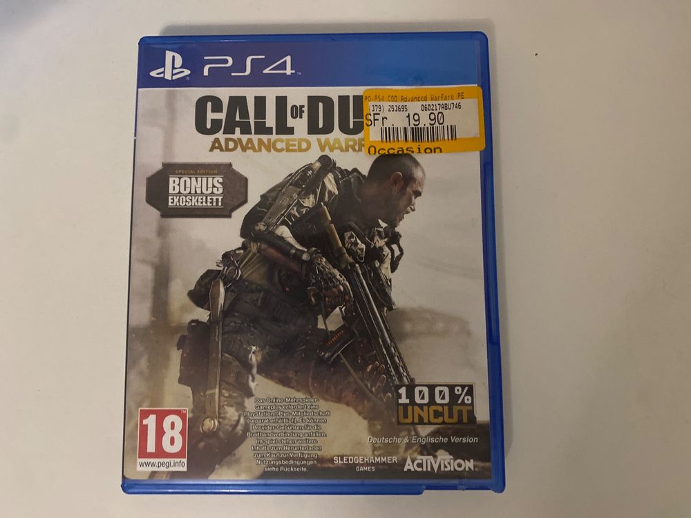Call of Duty: Advanced Warfare - PS4/PS5 | Kaufen auf Ricardo