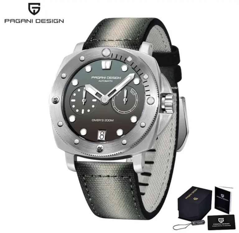 Pagani Design Automatikuhr - PAM Diver 200m / Grey | Kaufen auf Ricardo