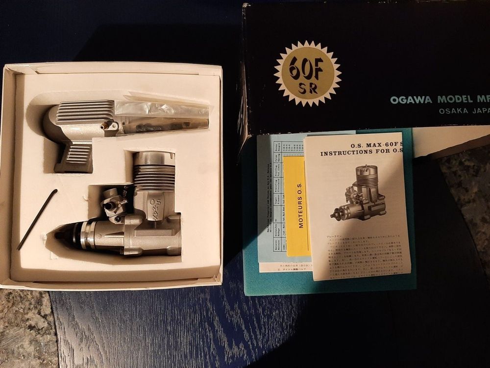 Modellflugmotor O.S. MAX 60F SR (Neu und originalverpackt) in Windlach für CHF 190 – mit ...
