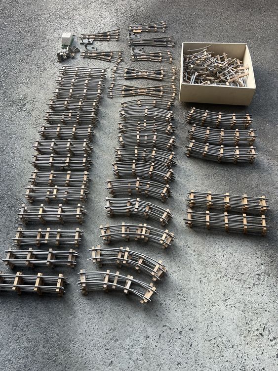 Riesen Lot BUCO Schienenmaterial über 200 Stück! (Gebraucht) in ...