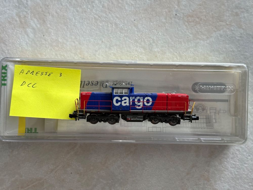 Minitrix 12183 Diesellok Am842 Cargo SBB Digital | Kaufen auf Ricardo