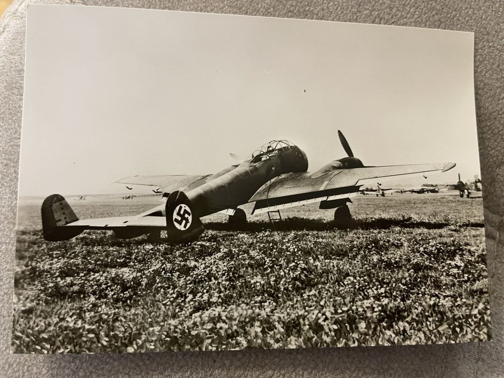 Echtfotokarte Messerschmitt Me 210 V1 Prototyp (Gebraucht) in Elsau für ...