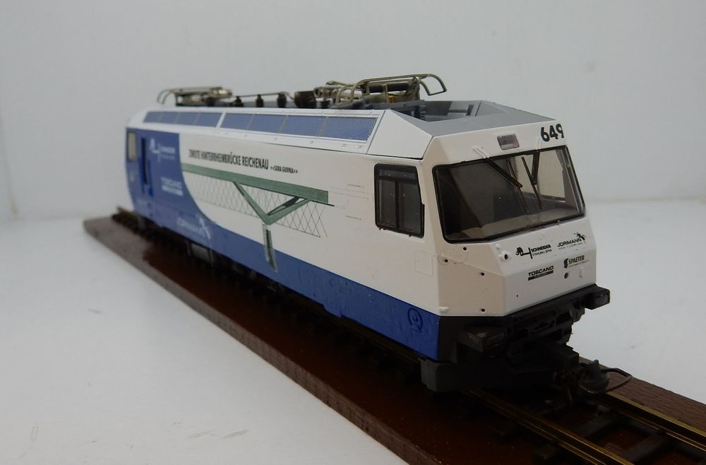 Hom- Bemo - RhB "Rhätische Bahn"- Loc Ge 4/4 III 649" Lavin" (Gebraucht) in Locarno für CHF 429. ...