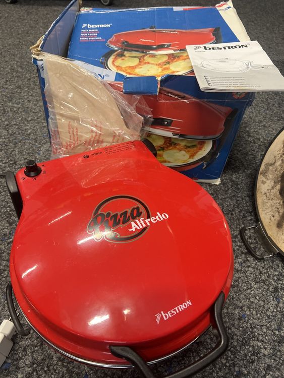 Pizzaofen Bestron Pizza-Alfredo DLD9016 Pizzabäcker (Gebraucht) in ...