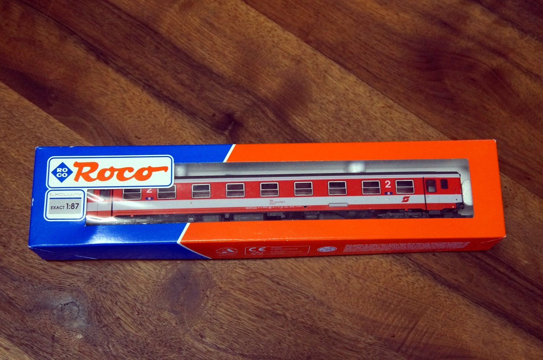 Roco 44851.2 - ÖBB 2.Kl. Personenwagen - HO OVP (Gebraucht) in ...