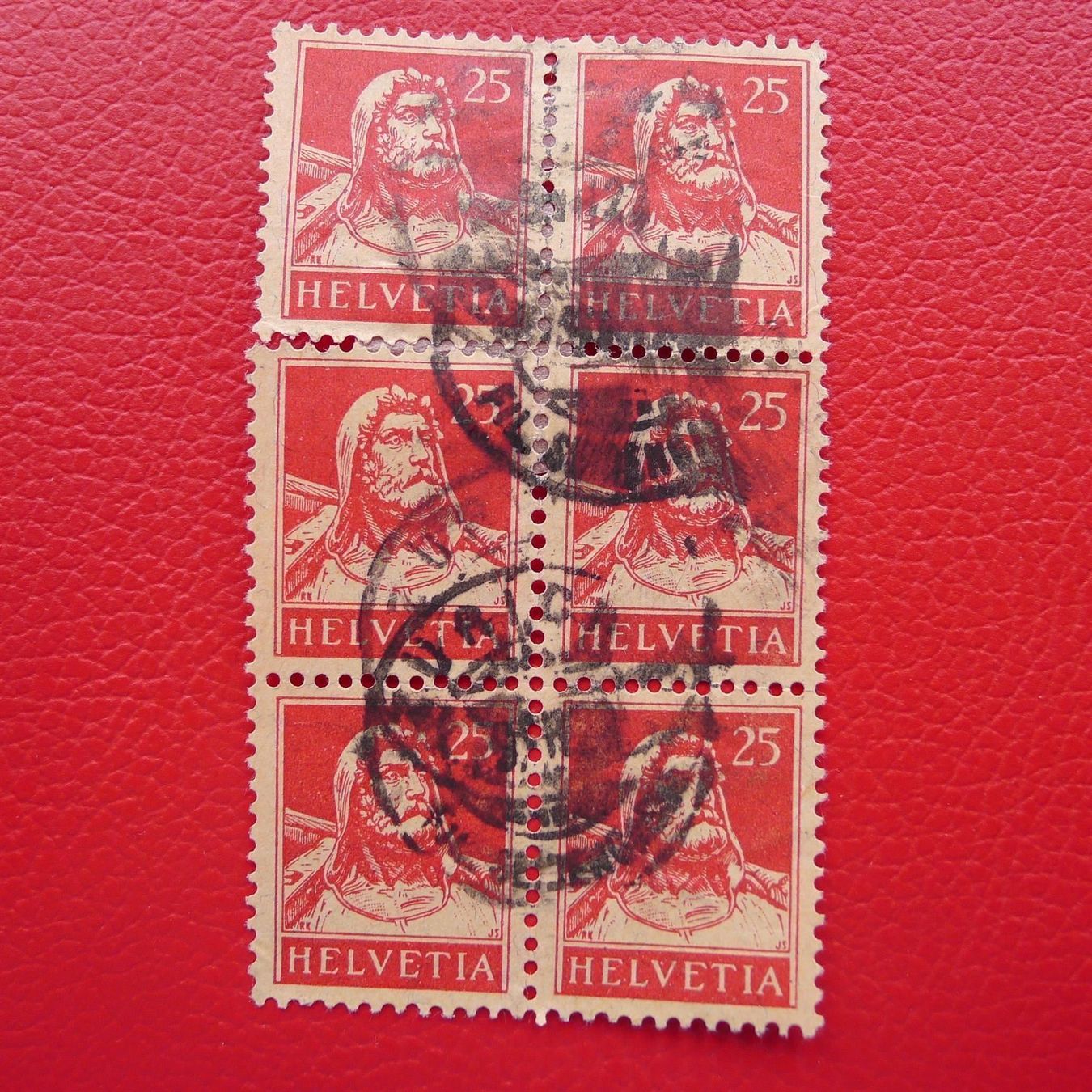 Tell-Ausgabe: Nr.159, Sechser-Block, Kat: 260.- von Zürich (Gebraucht ...