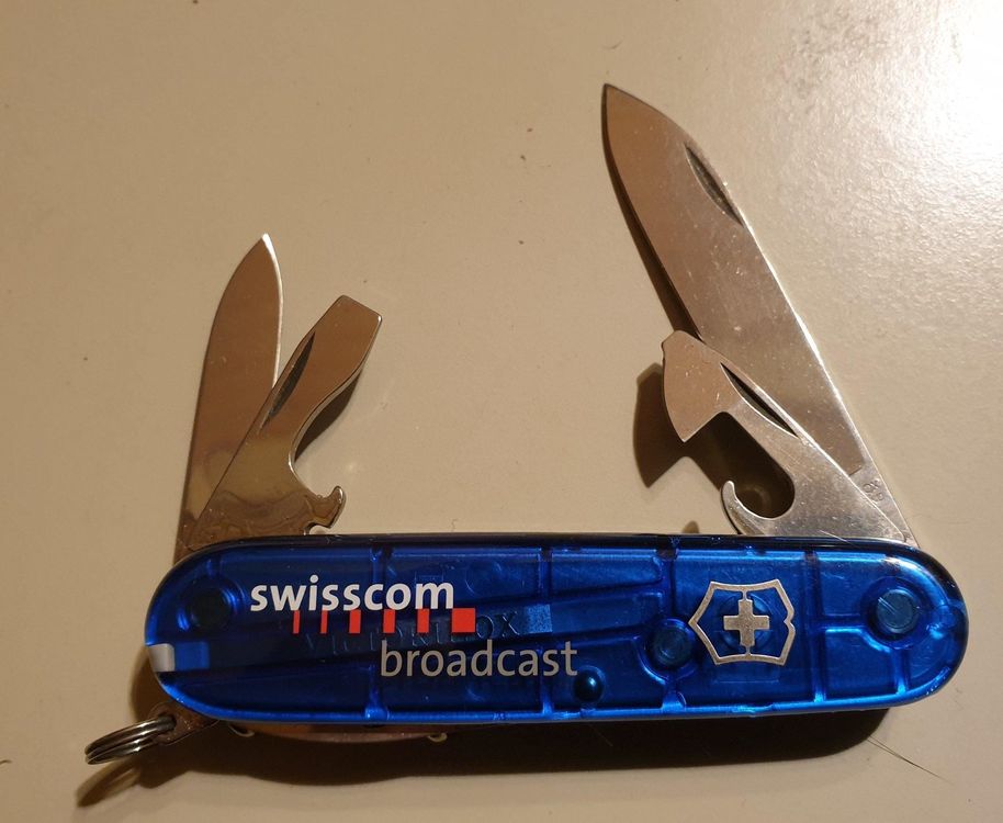 Victorinox SWISSCOM Brodcast Transparent | Kaufen auf Ricardo