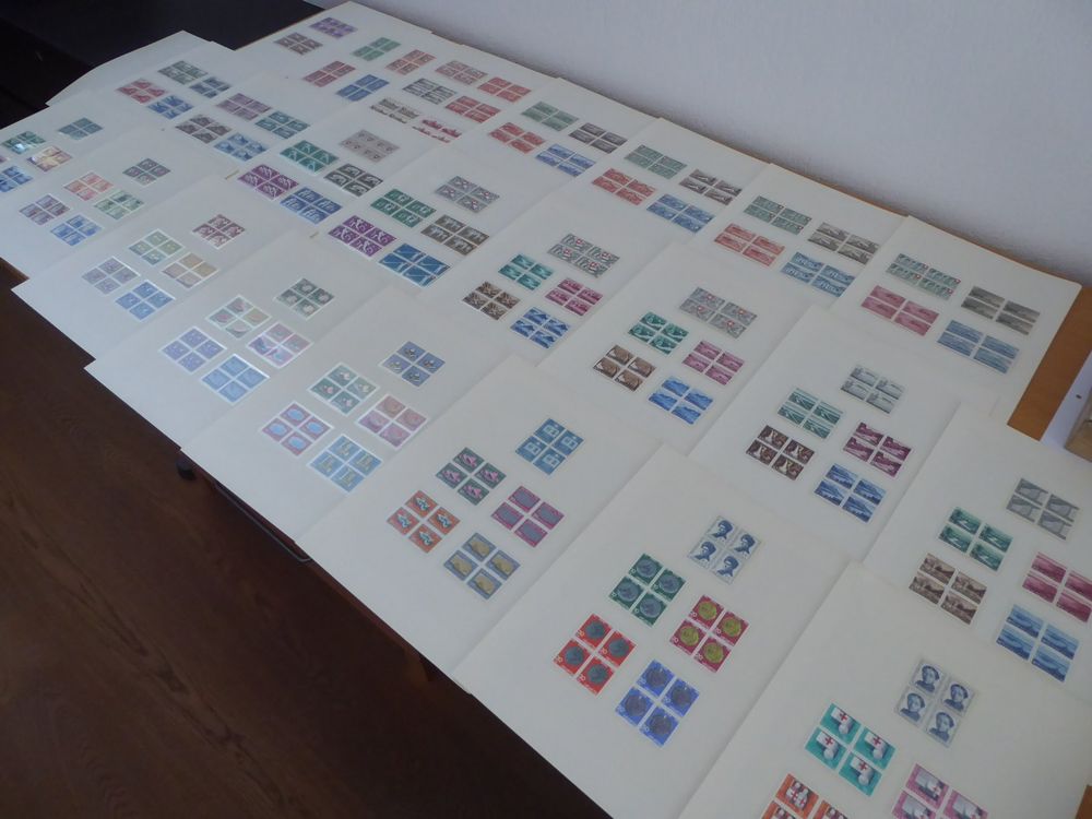 TOP Viererblock Sammlung Pro Patria ab Anfang (Gebraucht) in Rothrist für CHF 117 – mit ...