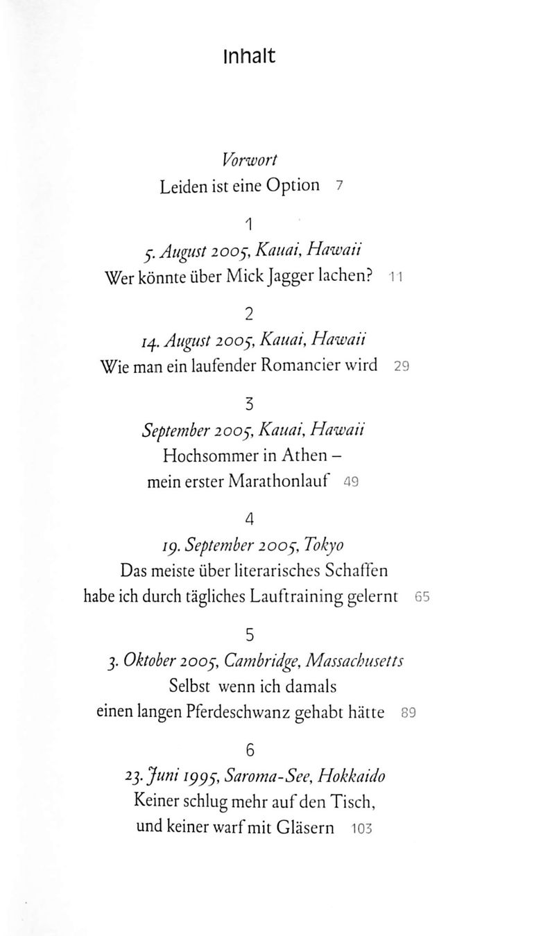Wovon ich rede wenn ich vom Laufen rede HARUKI MURAKAMI 🇯🇵 (Gebraucht ...